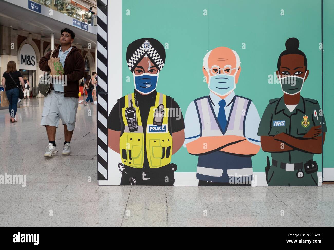 London underground security poster hi-res stock photography and images ...