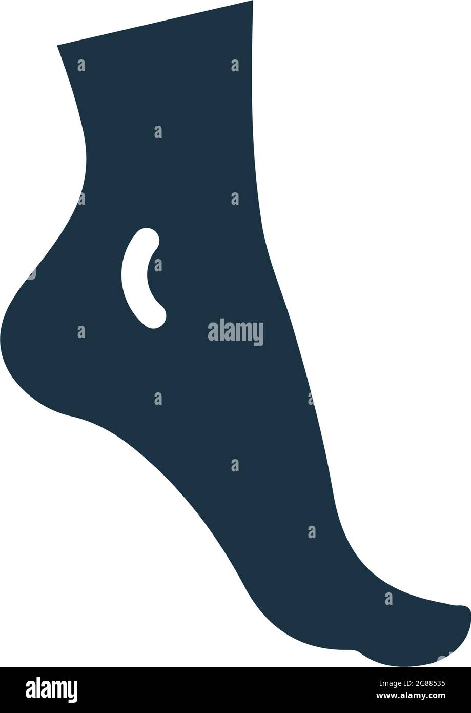 Ankle, foot icon - Use for commercial purposes, print media, web or any ...
