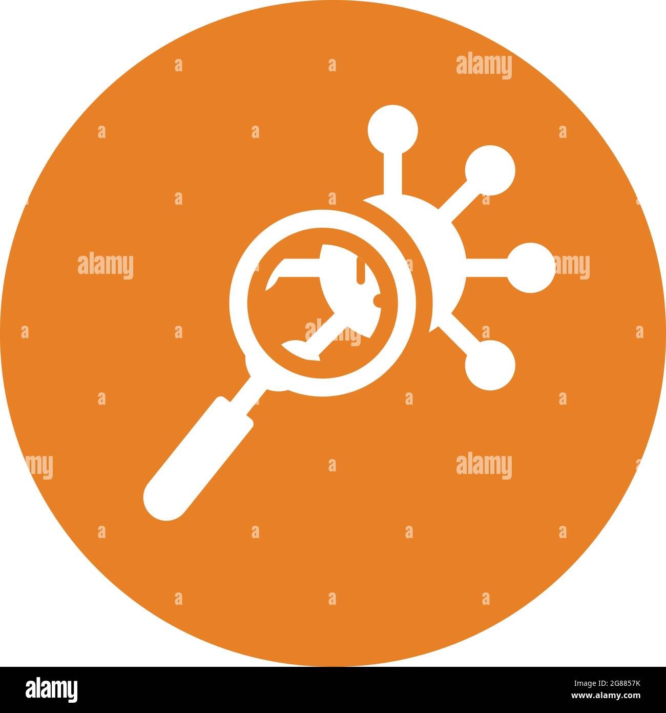Diagnosis, virus icon - Perfect use for designing and developing ...