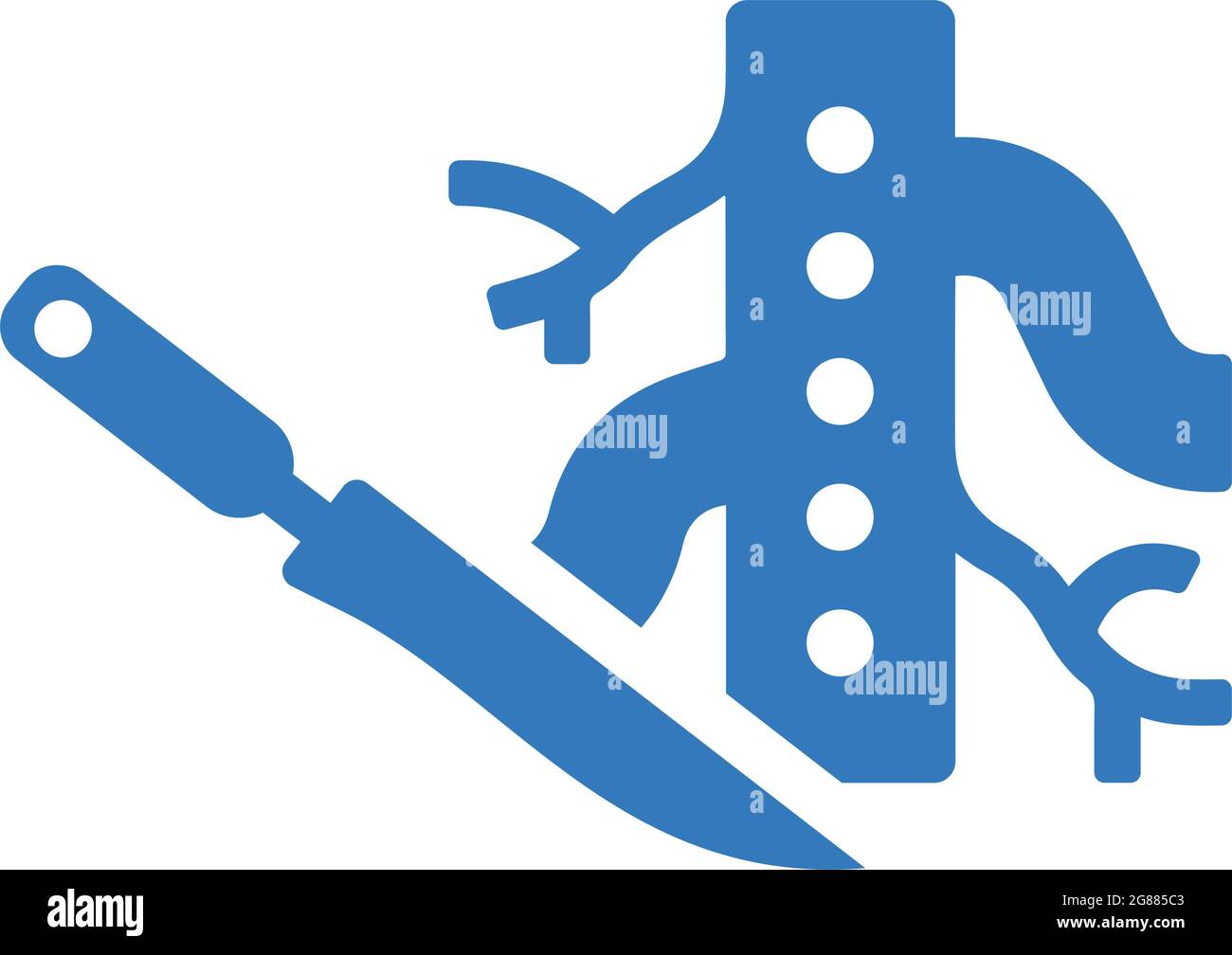 Vascular surgery icon - Vector EPS file. Perfect use for print media ...