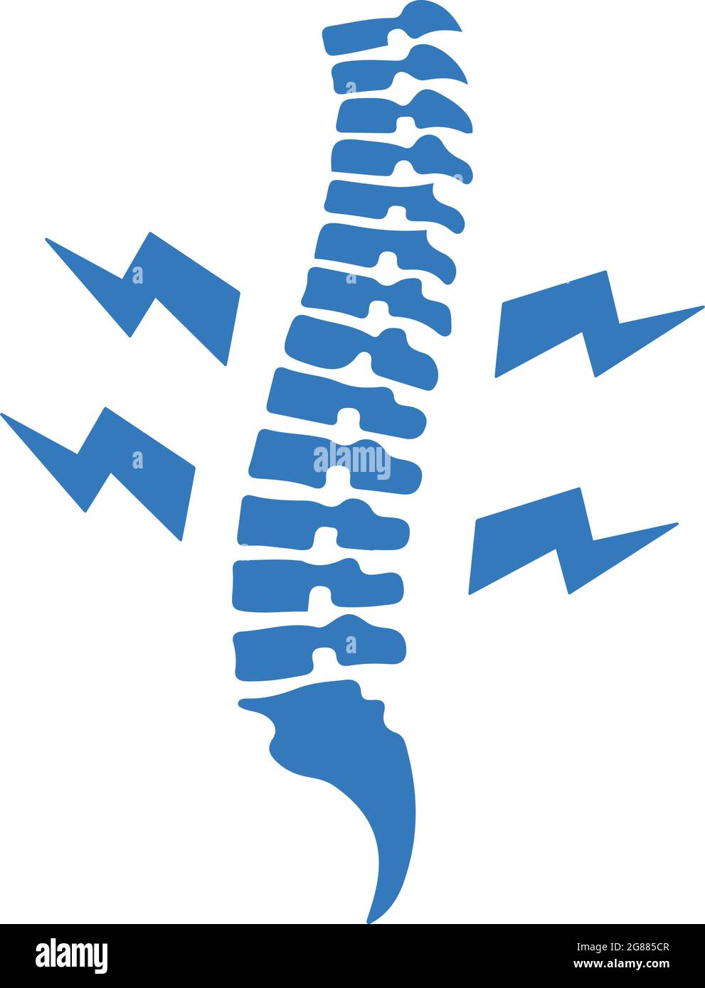 Musculoskeletal disorders icon - Simple editable vector EPS file Stock ...