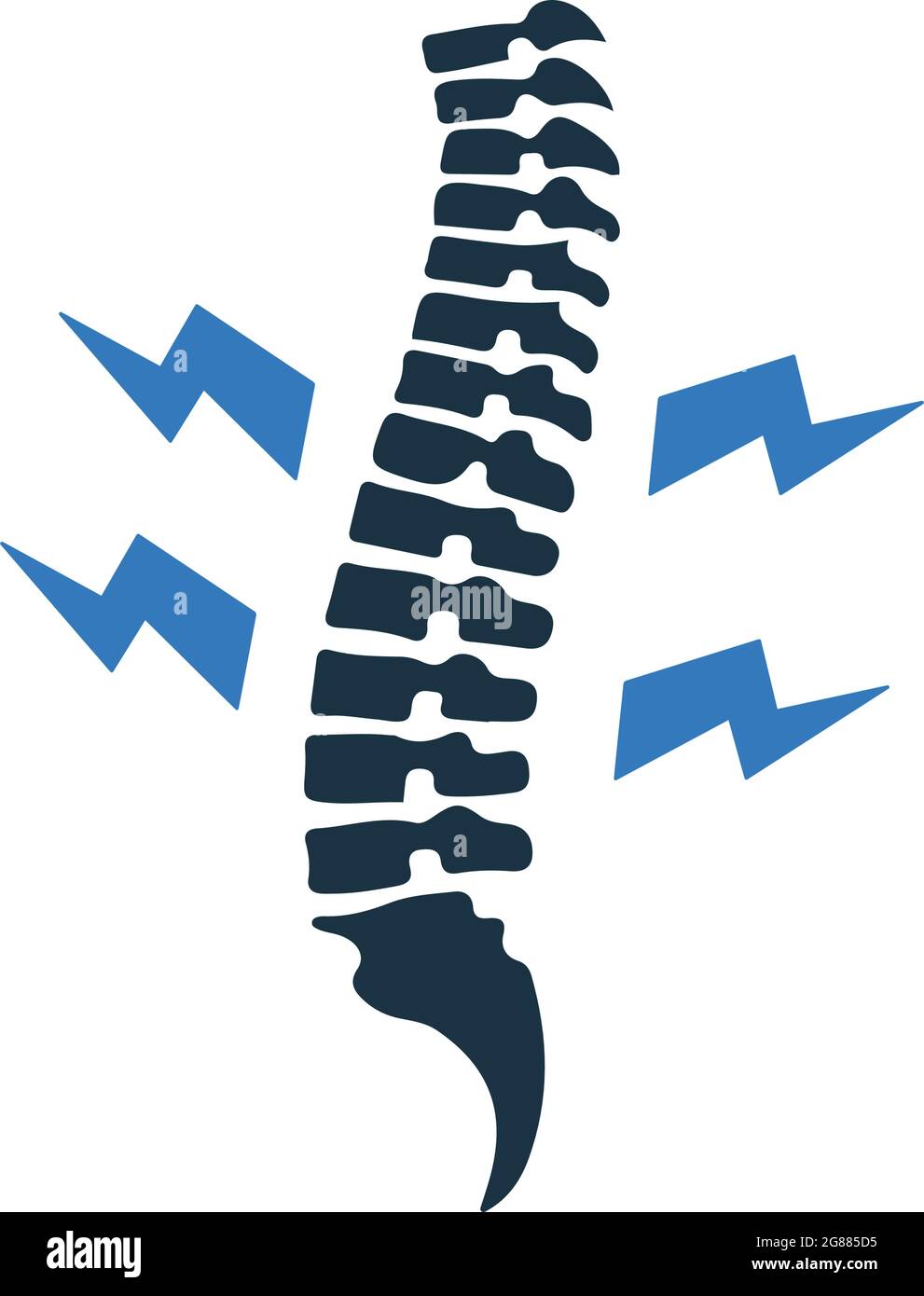 Musculoskeletal disorders icon - Simple editable vector EPS file Stock ...