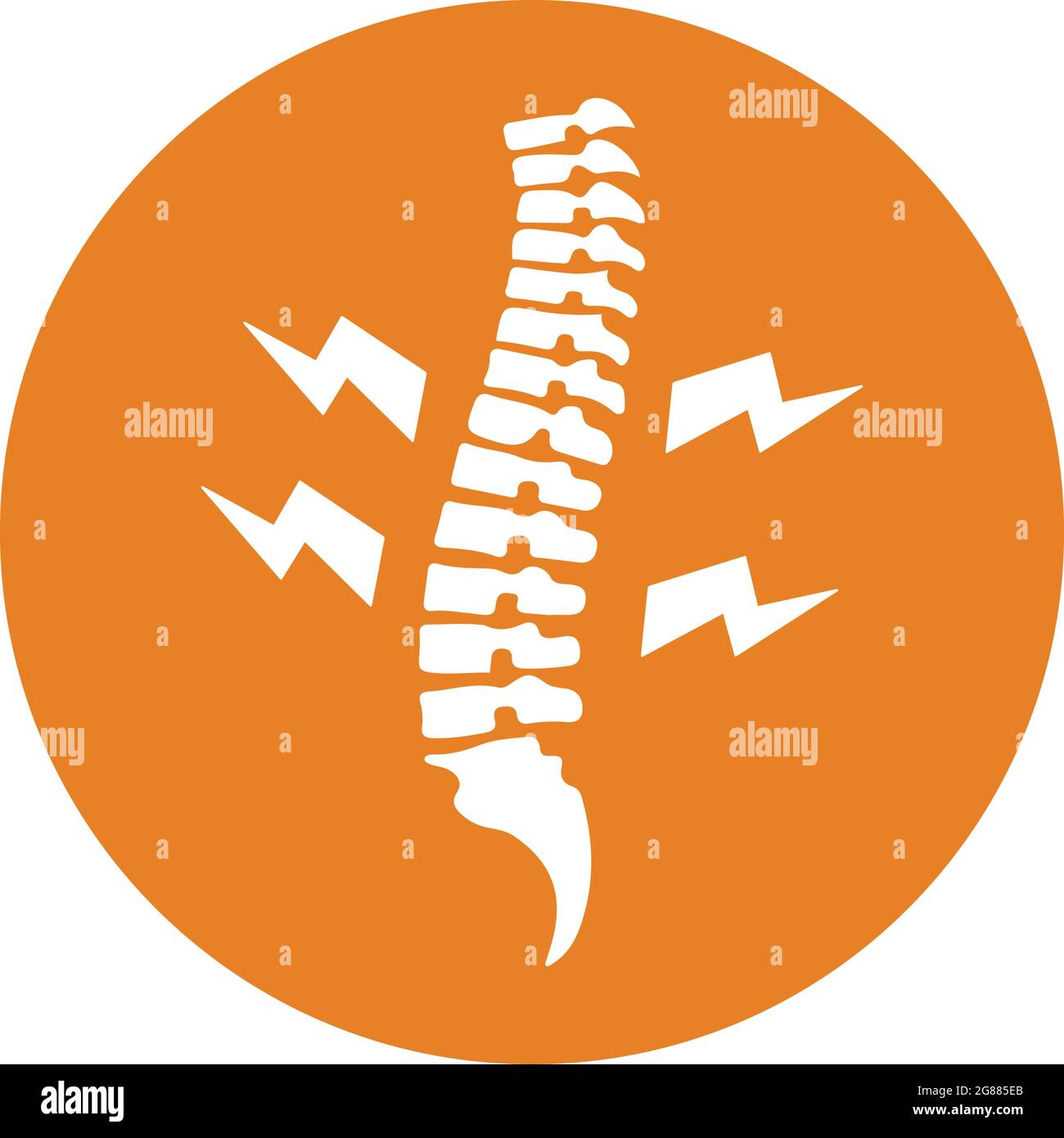 Musculoskeletal disorders icon - Simple editable vector EPS file Stock ...