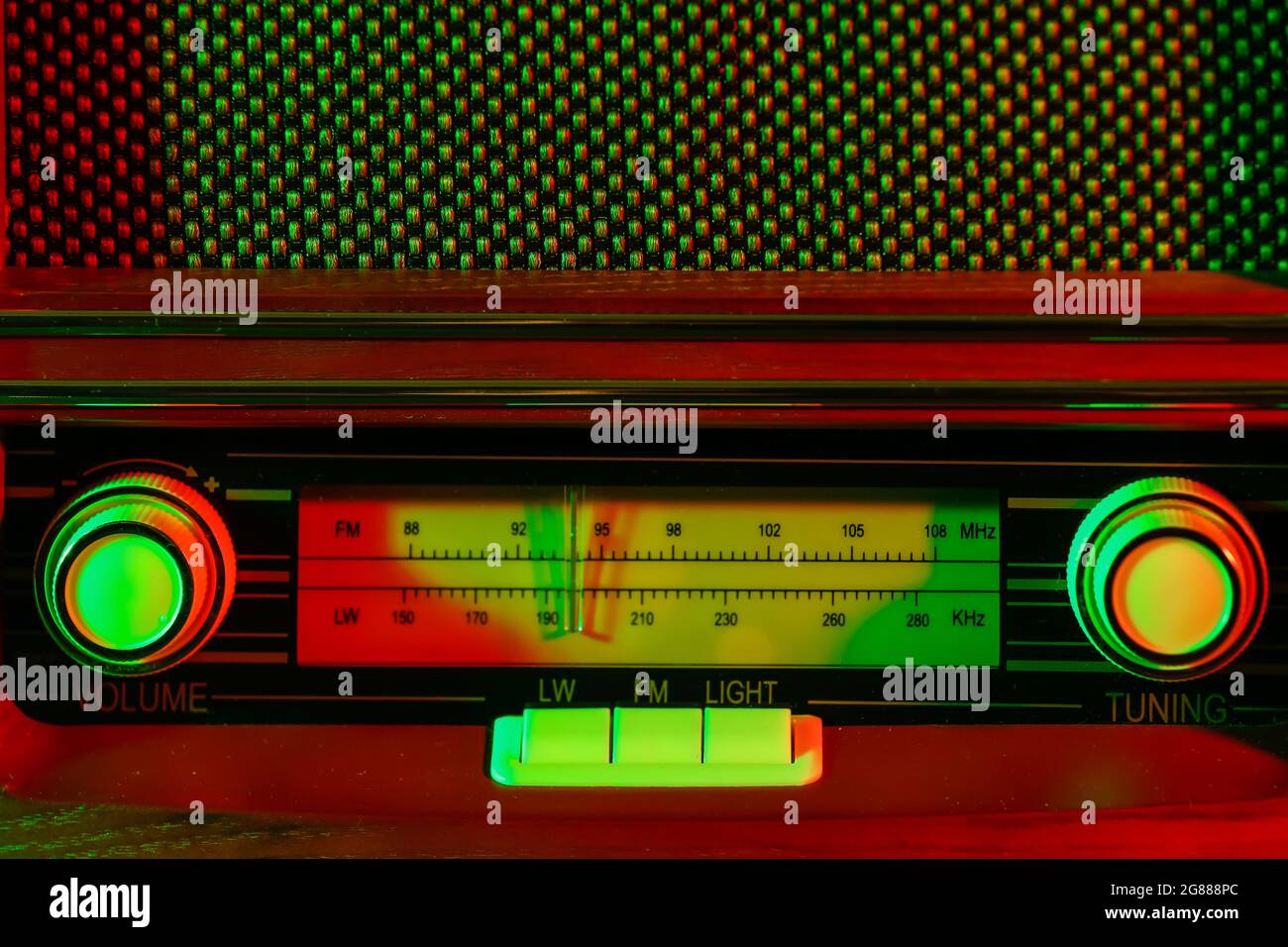 Vintage radio receiver macro hi-res stock photography and images - Alamy