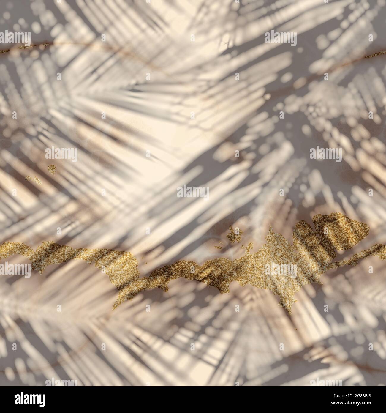 Seamless abstract print of botanical leaf shadows Stock Photo - Alamy