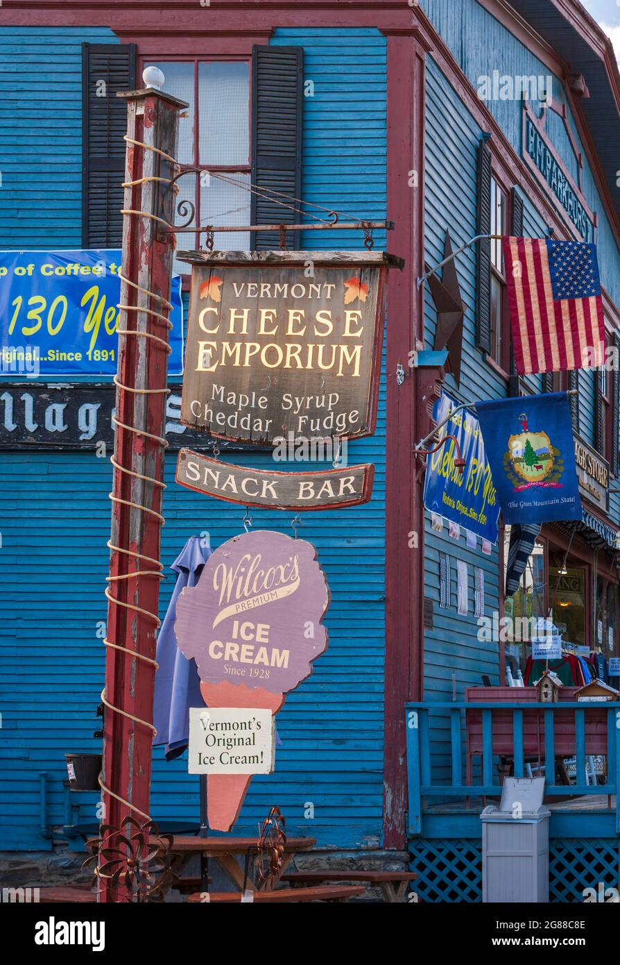 Wilcoxs premium ice cream hi-res stock photography and images - Alamy