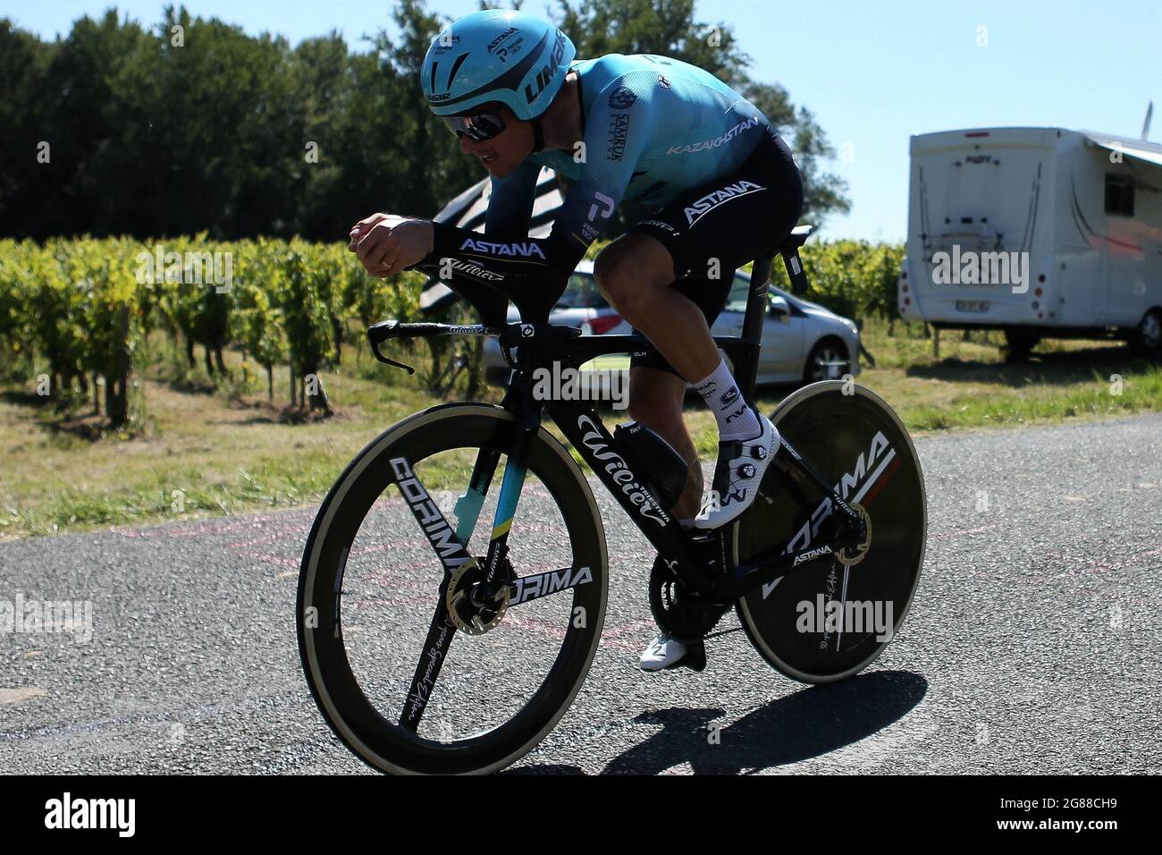 Jakob Fuglsang of Astana Premiere Tech during the Tour de France 2021 ...
