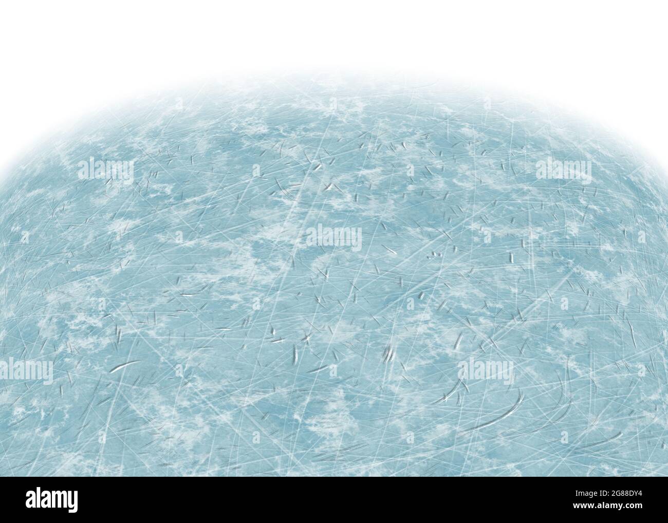 Scratched blue skating ice texture background, digital illustration ...