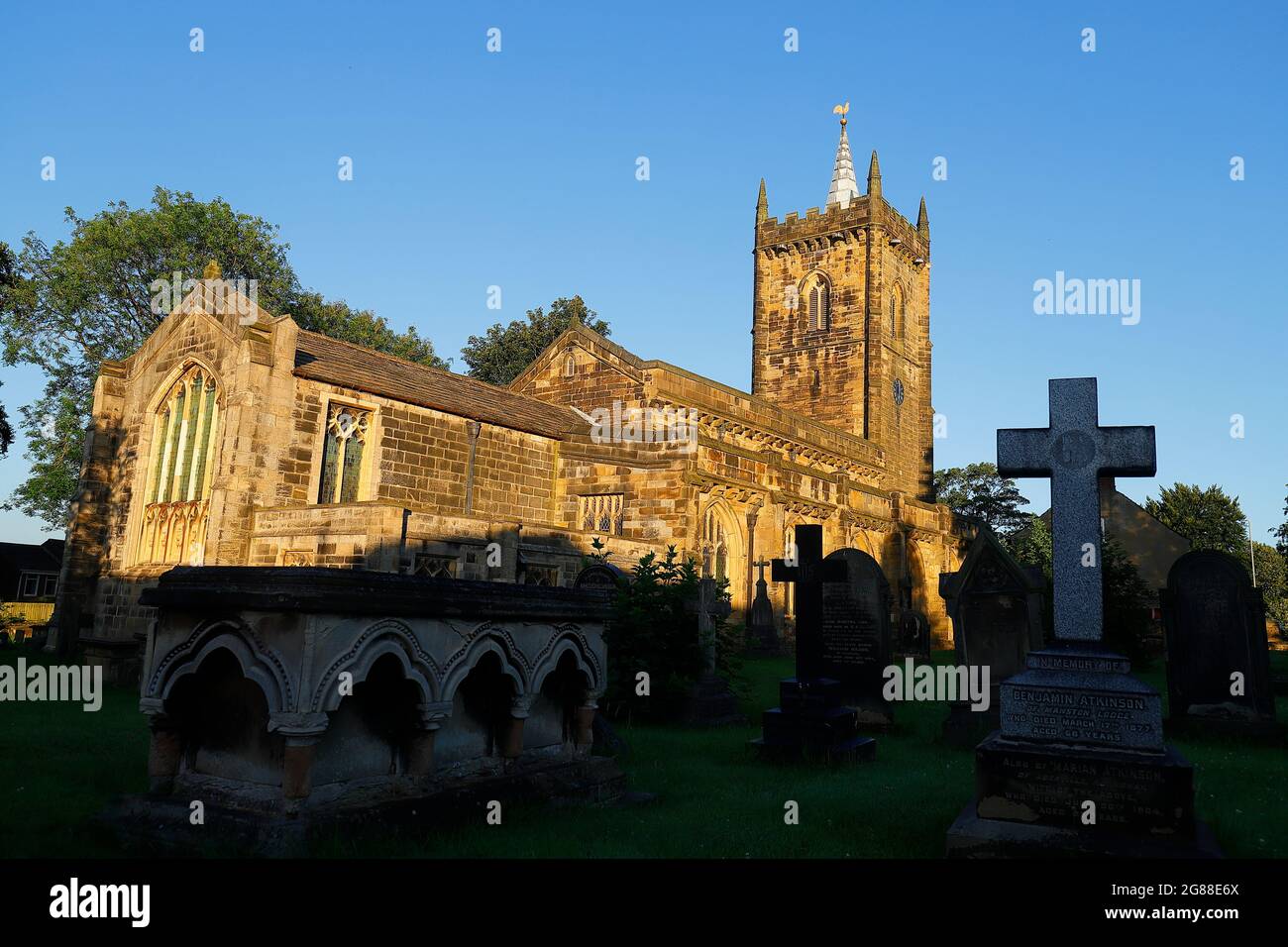 St Mary's Church at Whitkirk in Leeds,West Yorkshire,UK Stock Photo - Alamy