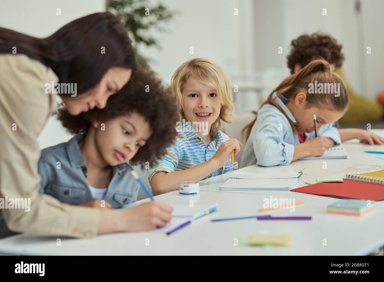 Preschool classroom camera hi-res stock photography and images - Alamy