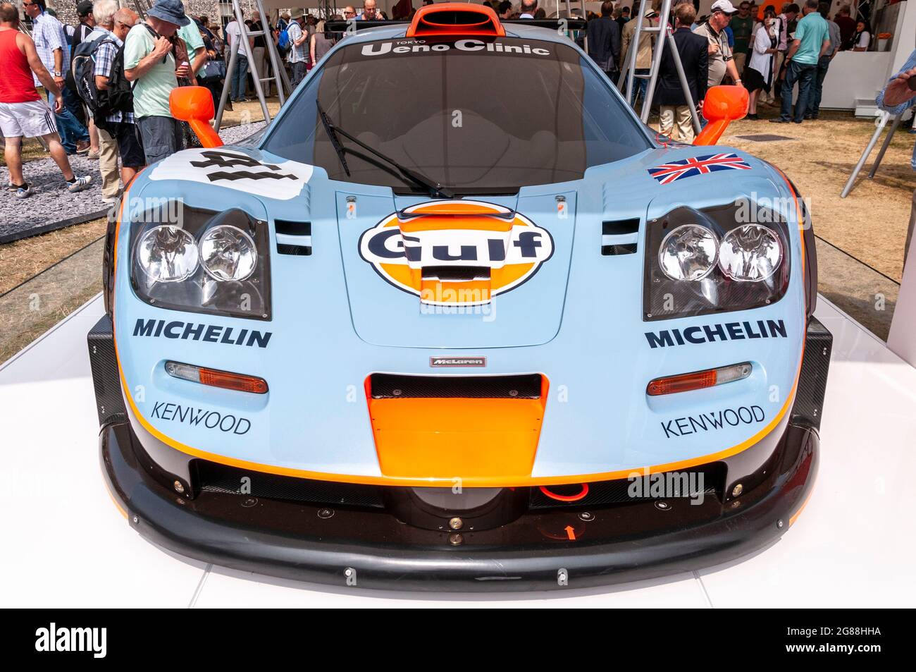 McLaren F1 GTR in Gulf livery at the Goodwood Festival of Speed 2013 ...