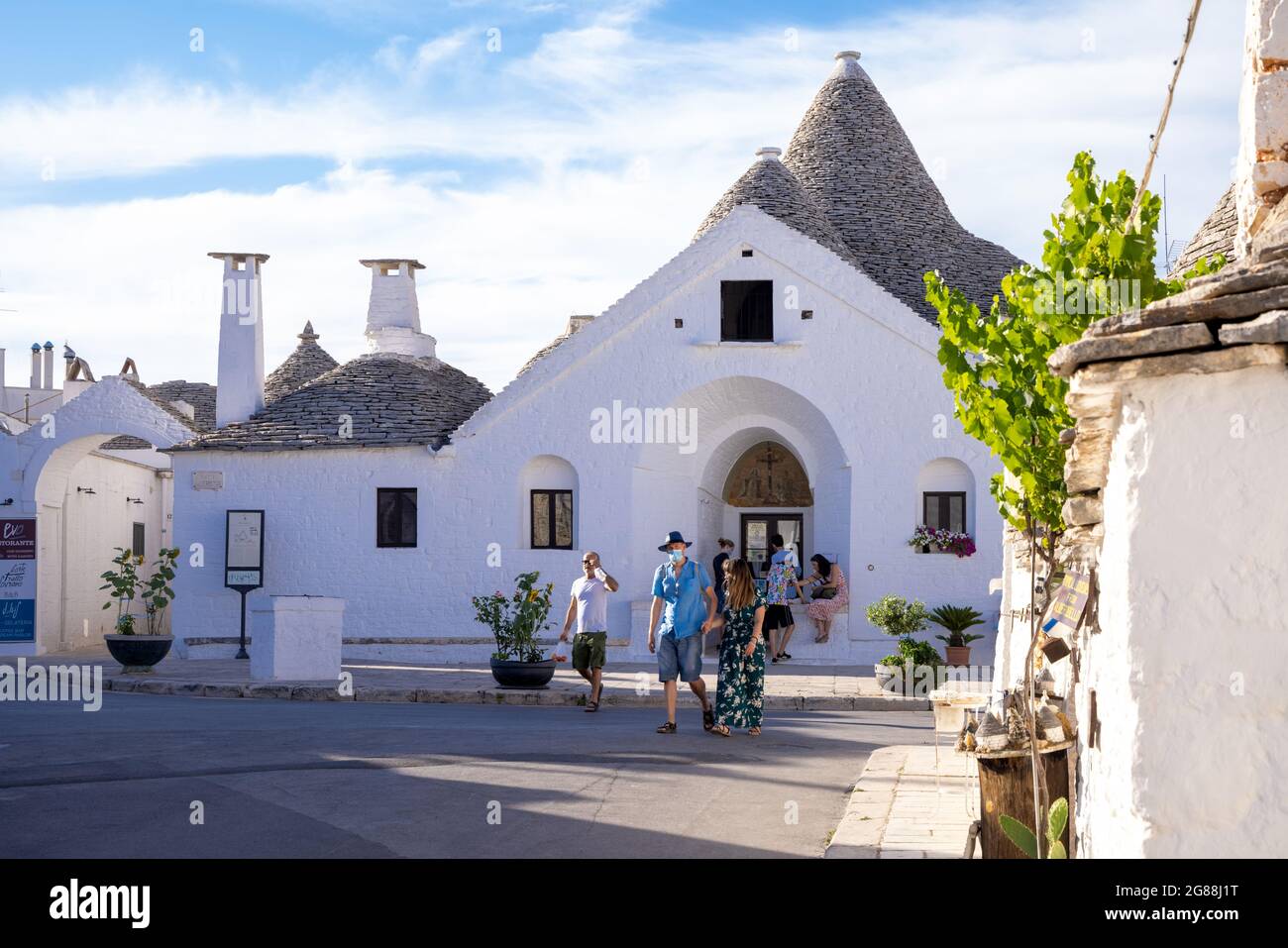 The Trullo Sovrano is two-story trullo house that is now a museum ...