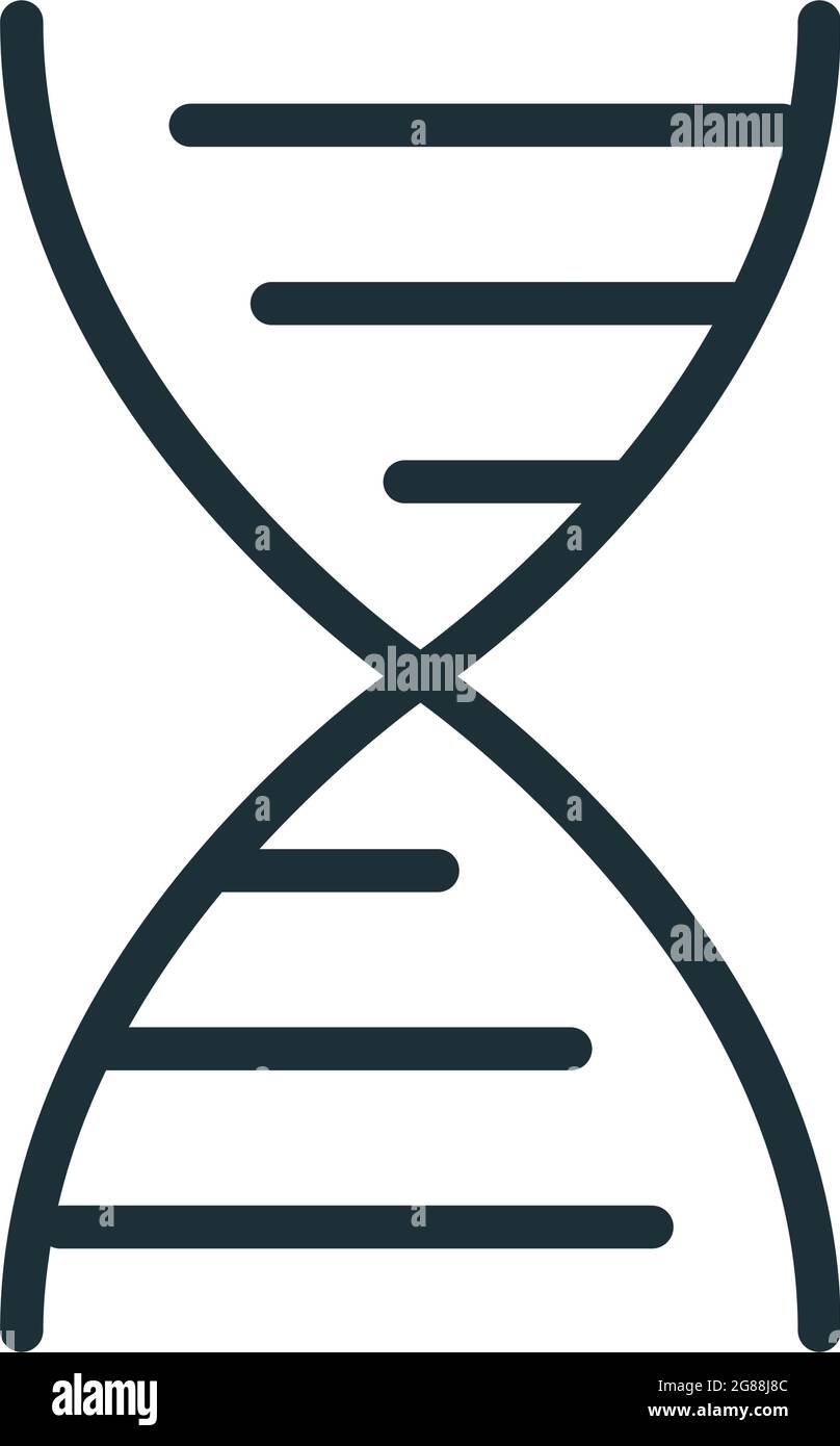 Deoxyribonucleic acid dnc icon, educational institution process school ...