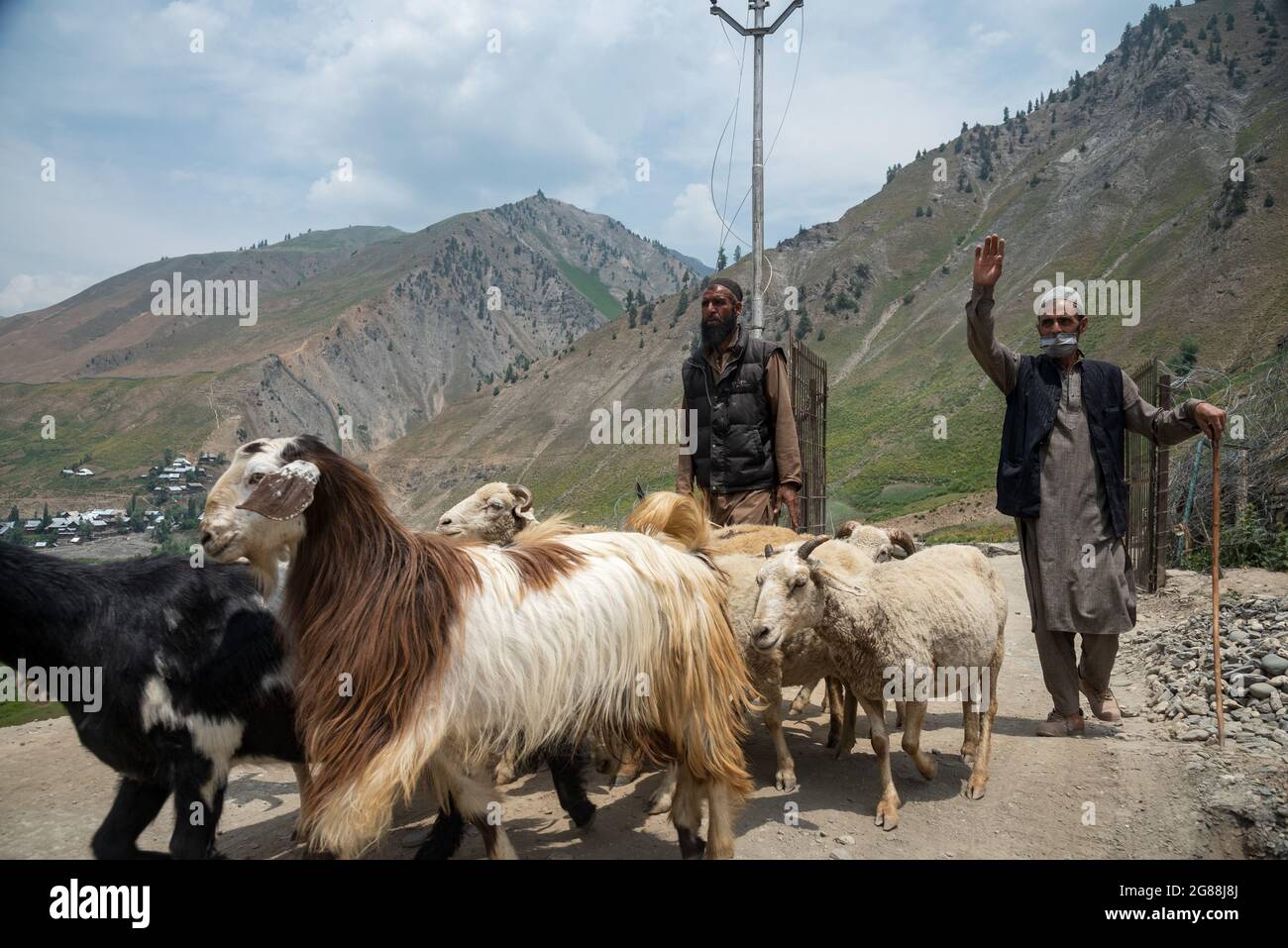 Gurez valley, kashmir hi-res stock photography and images - Alamy