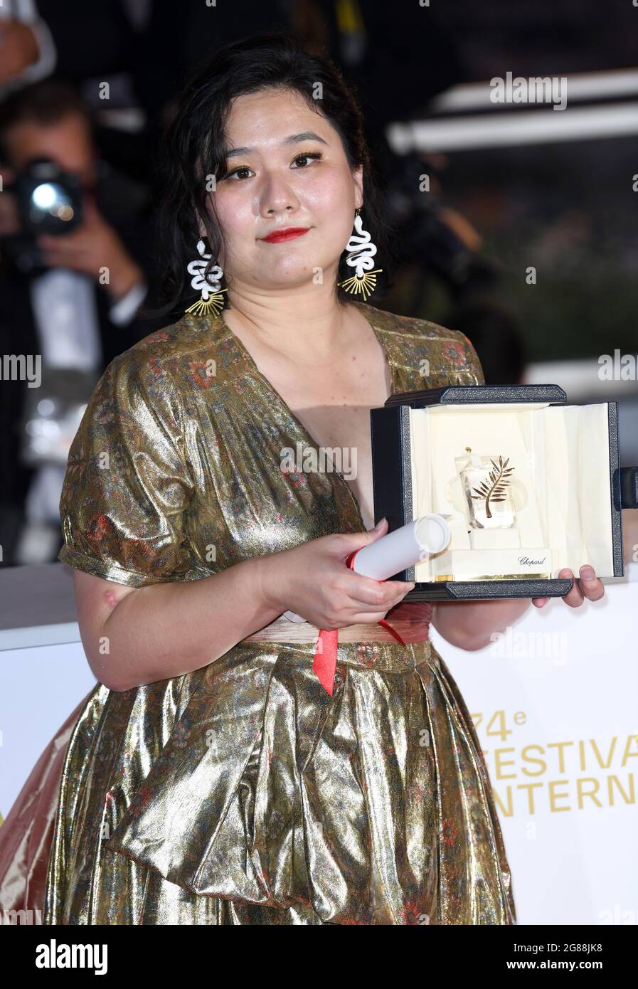 Cannes, France, 17 July 2021 Tang Yi Short Film Prize for All the Crows ...