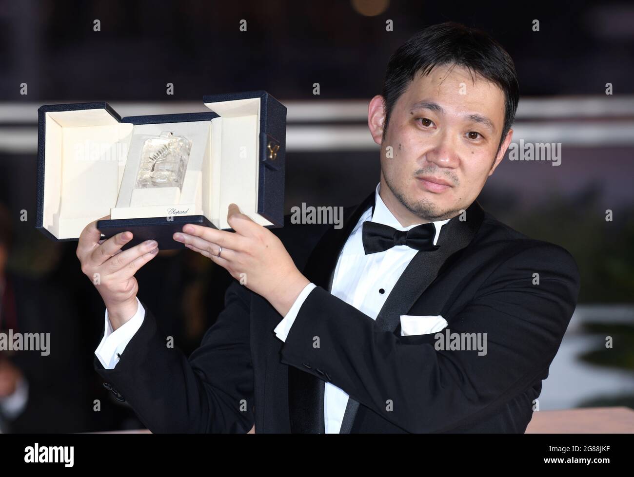 Cannes, France, 17 July 2021 Ryusuke Hamaguchi, Best Screenplay Prize ...