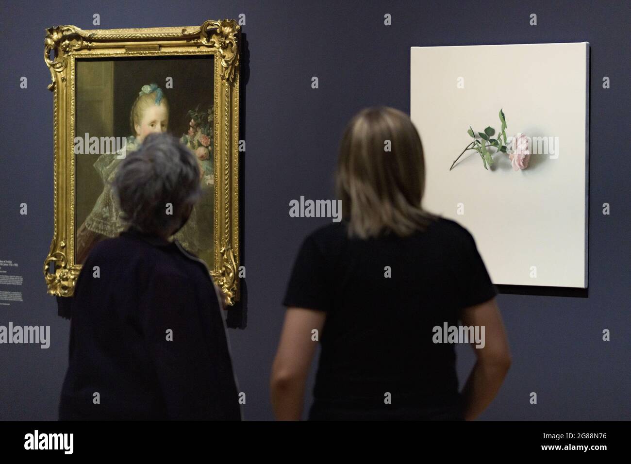 Edinburgh, Scotland. Sat 17 July 2021. The first visitors attend the ...