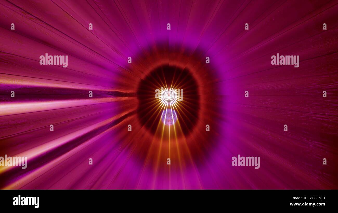 Surreal background with light effects 4K UHD 3d illustration Stock ...