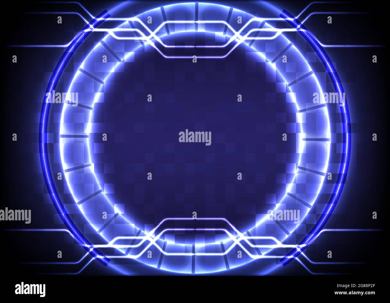 Element of computer data. Abstract hologram hi-tech background. Digital ...