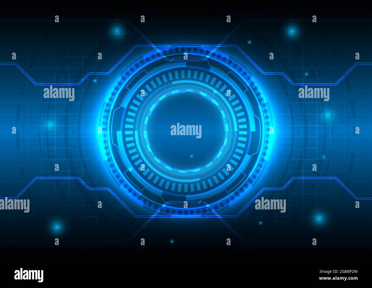 Science data. Digital infographic. Abstract hologram hi-tech background ...