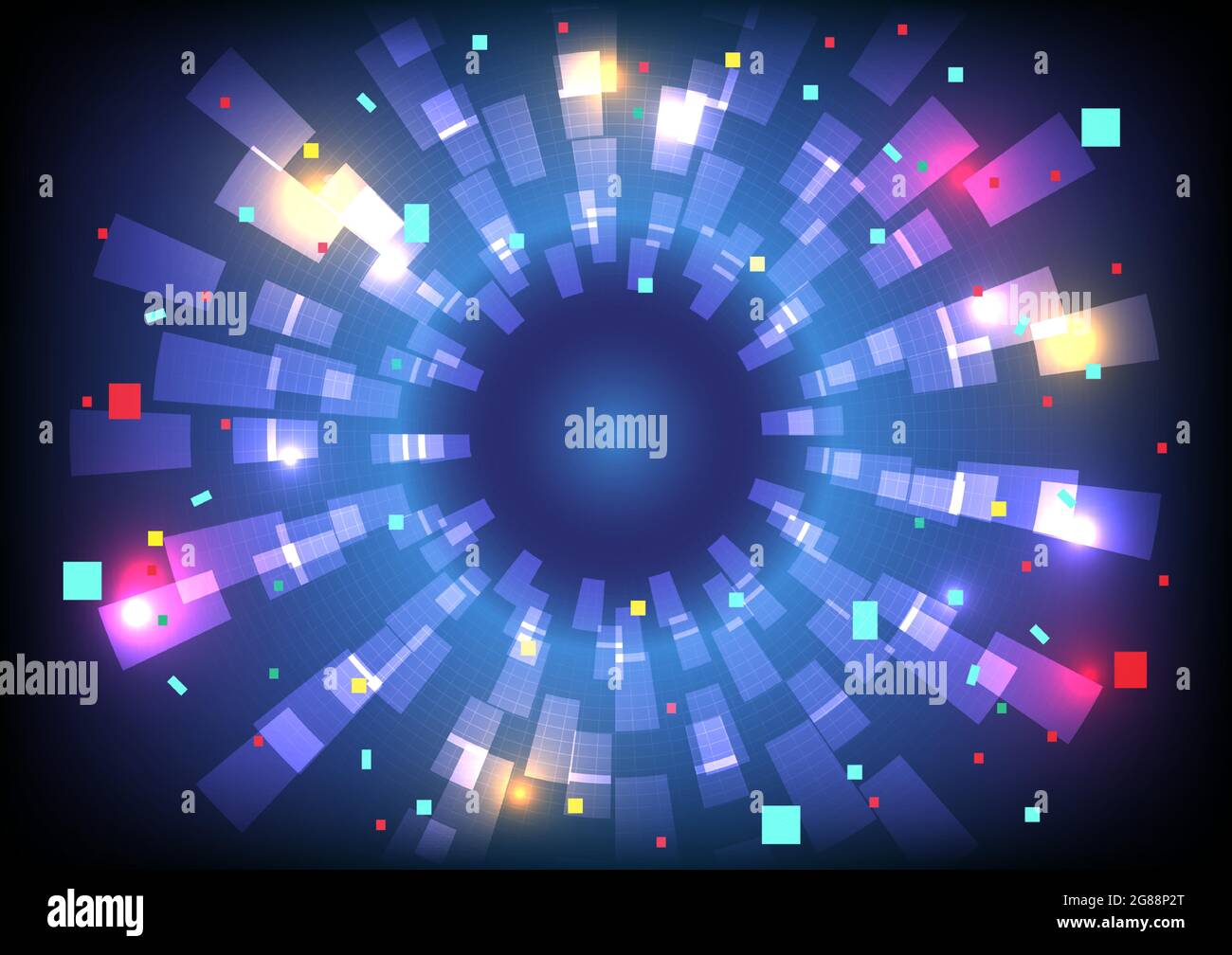 Infographic. Element of computer data. Abstract hologram hi-tech ...