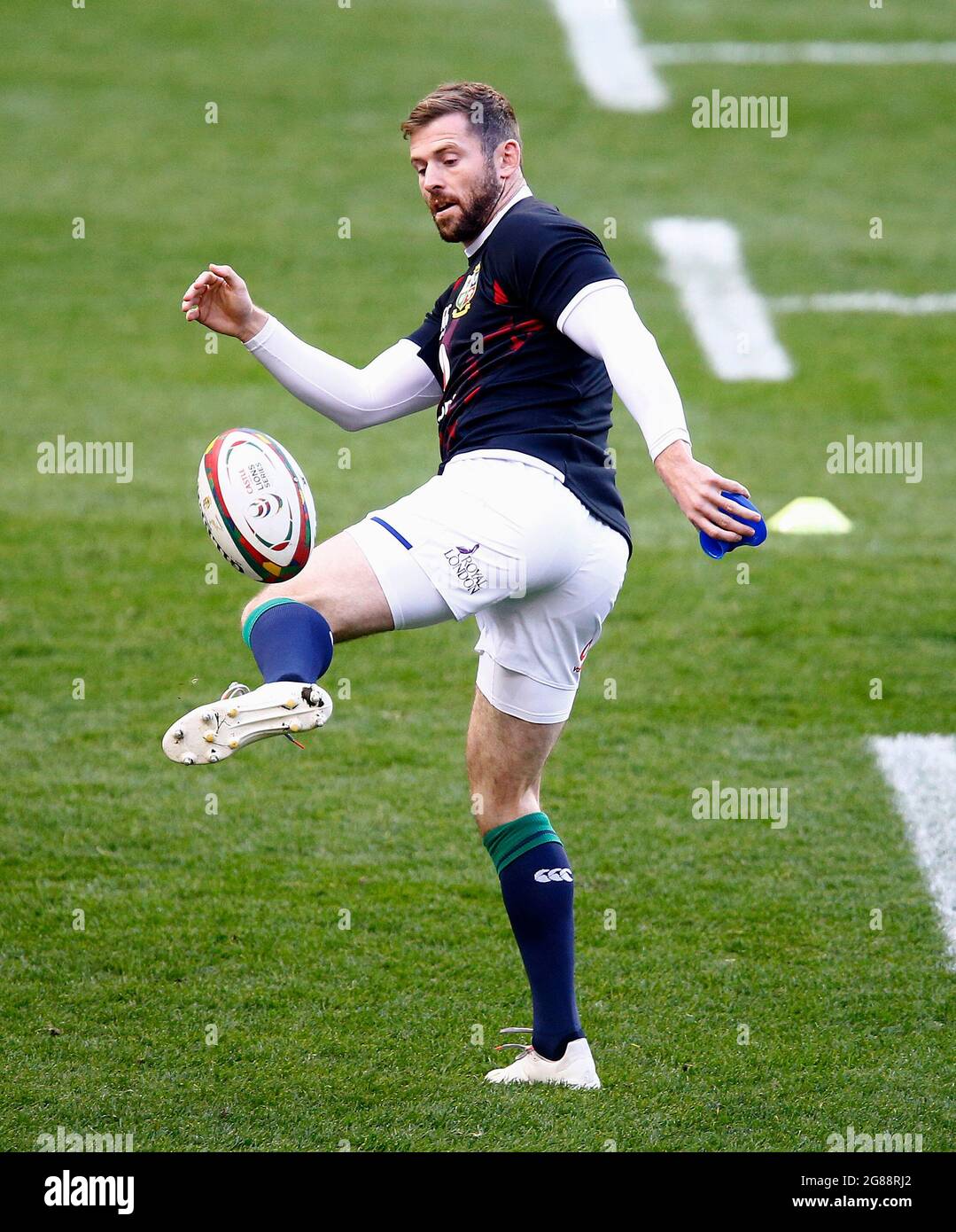 Elliot Daly of the British & Irish Lions before the Castle Lager Lions ...