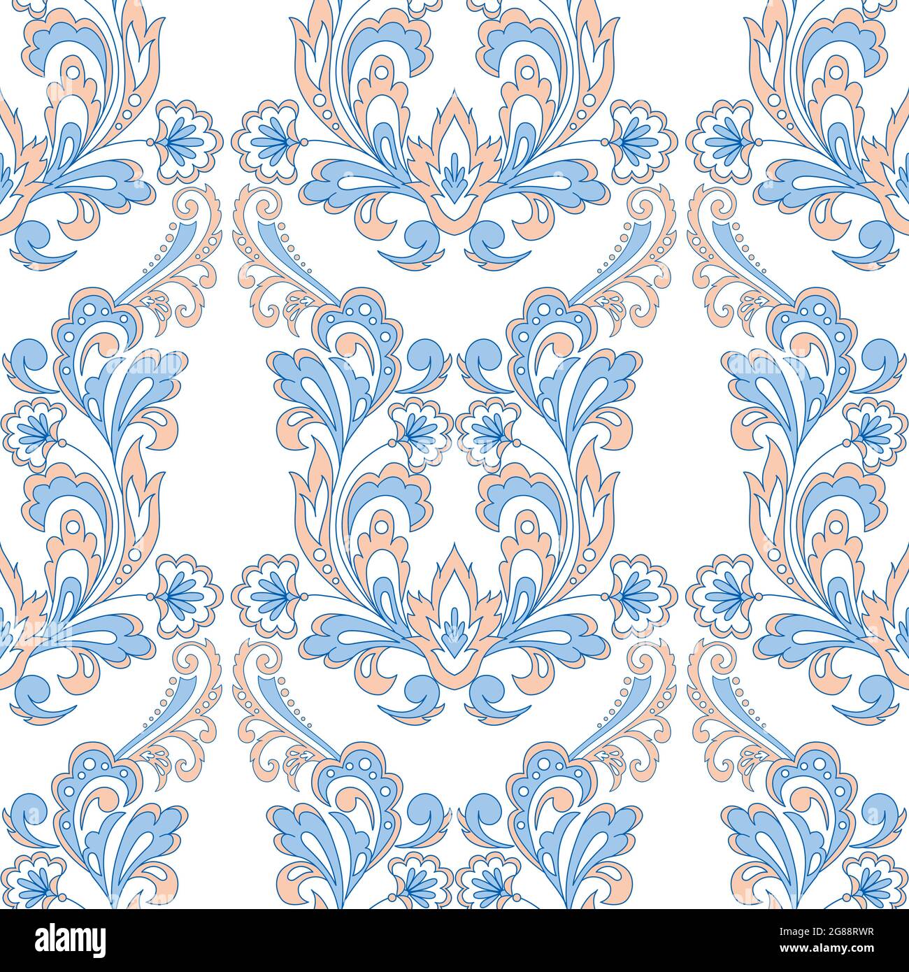 Classic Baroque floral ornament Stock Vector Image & Art - Alamy