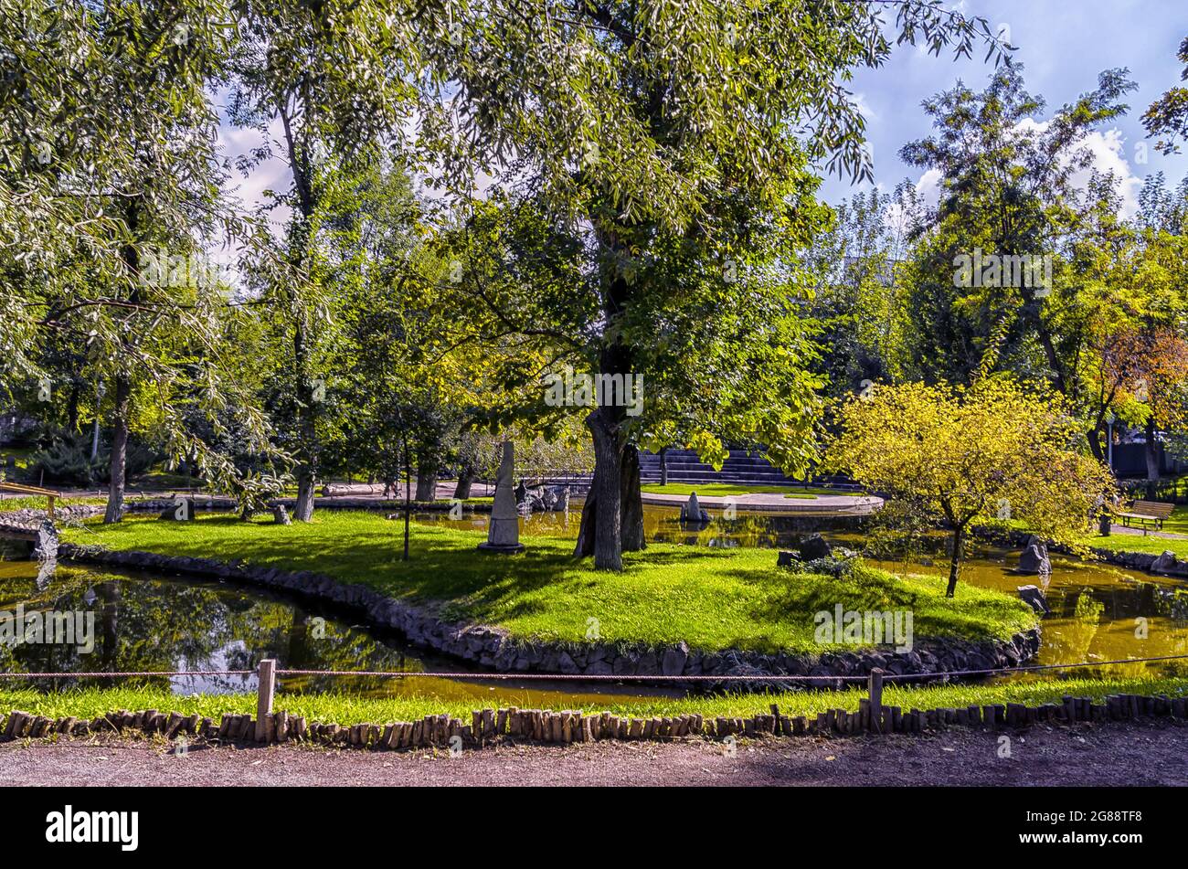 The Lovers Park in Yerevan Stock Photo - Alamy