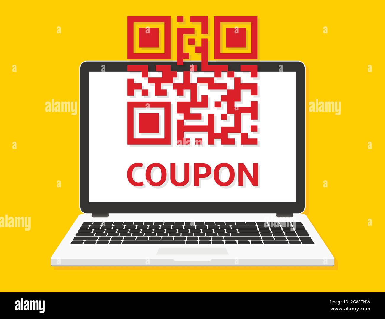 Qrcode cartoon hi-res stock photography and images - Alamy