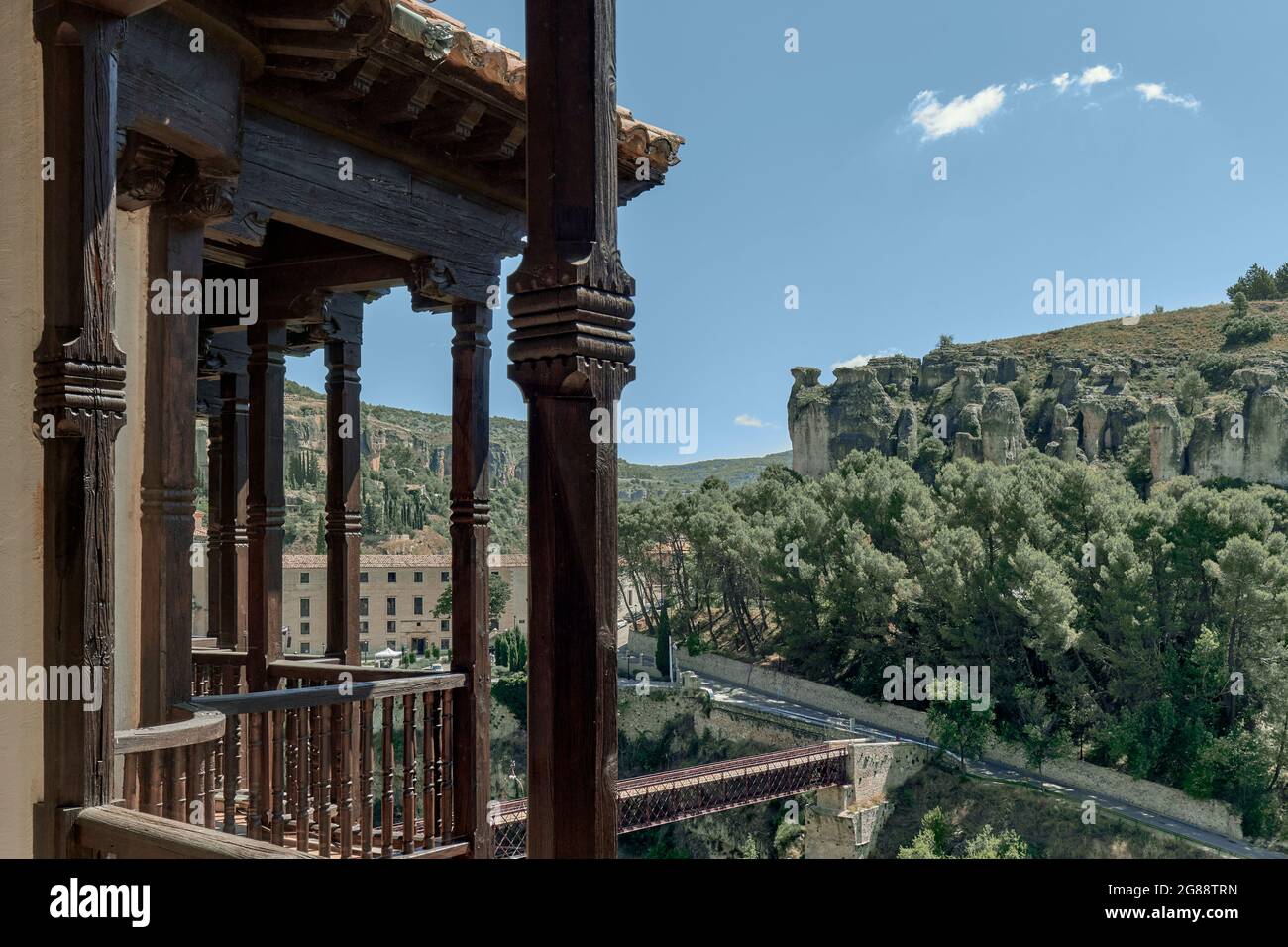 Casa Colgada or Hanging Houses, now housing the Museum of Spanish ...