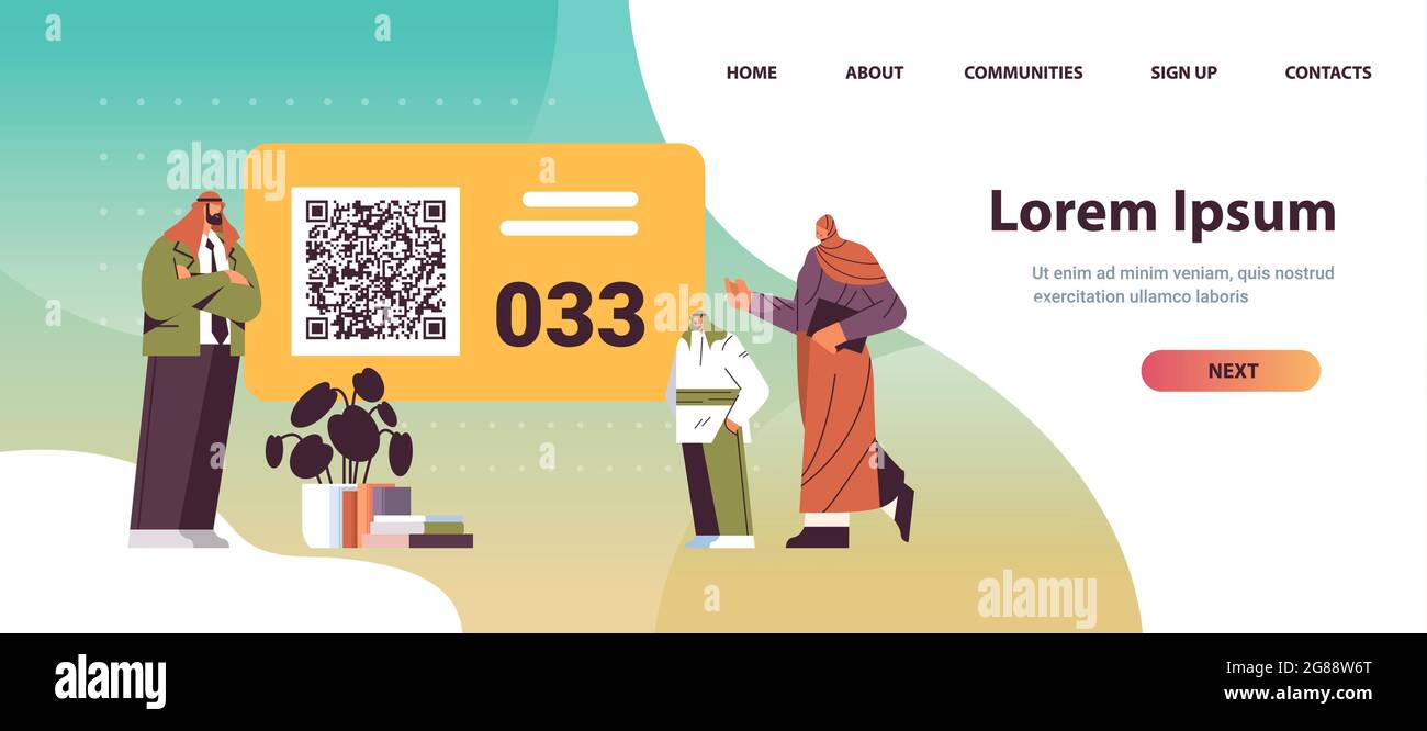 arab people looking at display number board in waiting room electronic ...