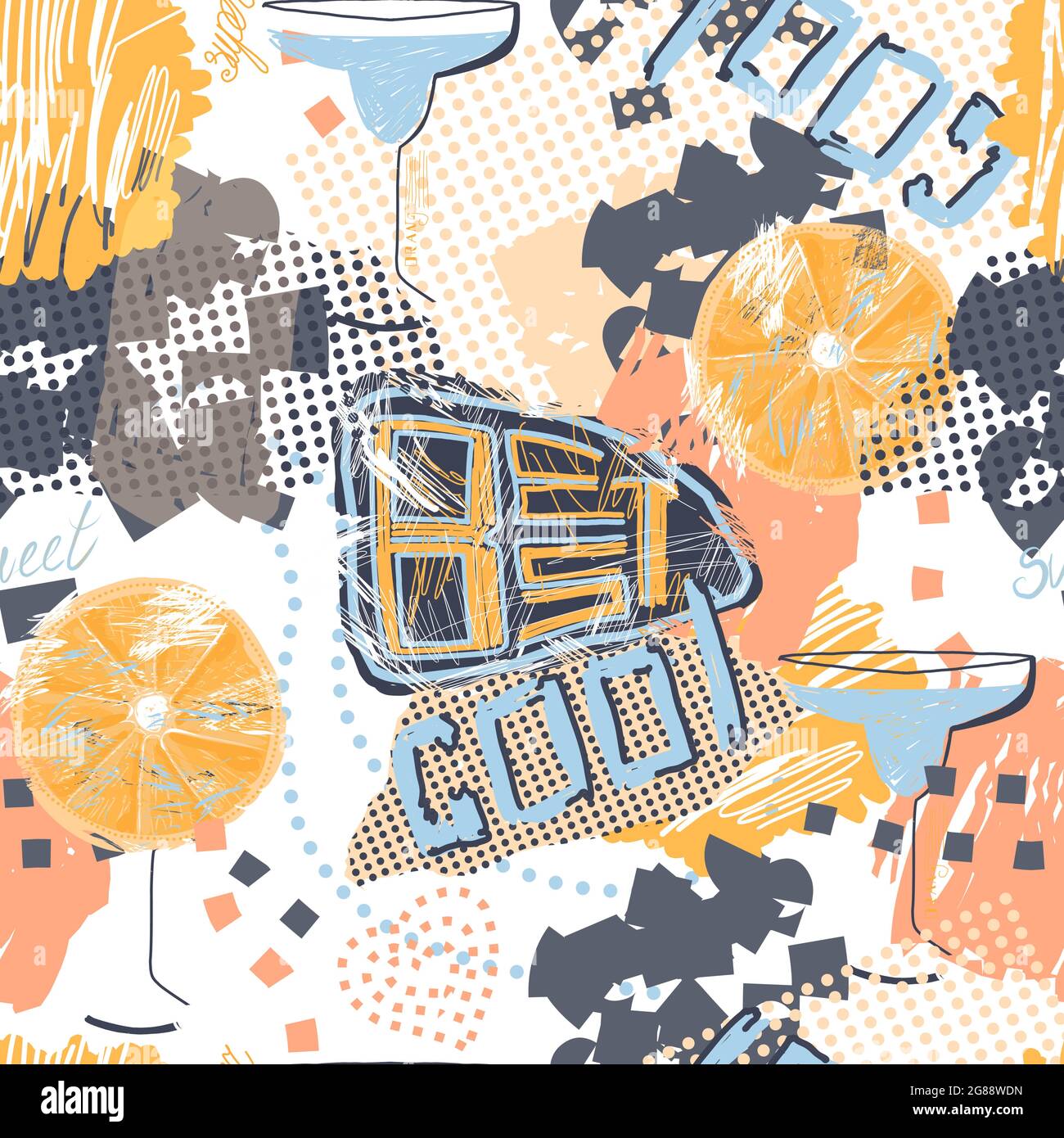 Graffiti wall people walking Stock Vector Images - Alamy