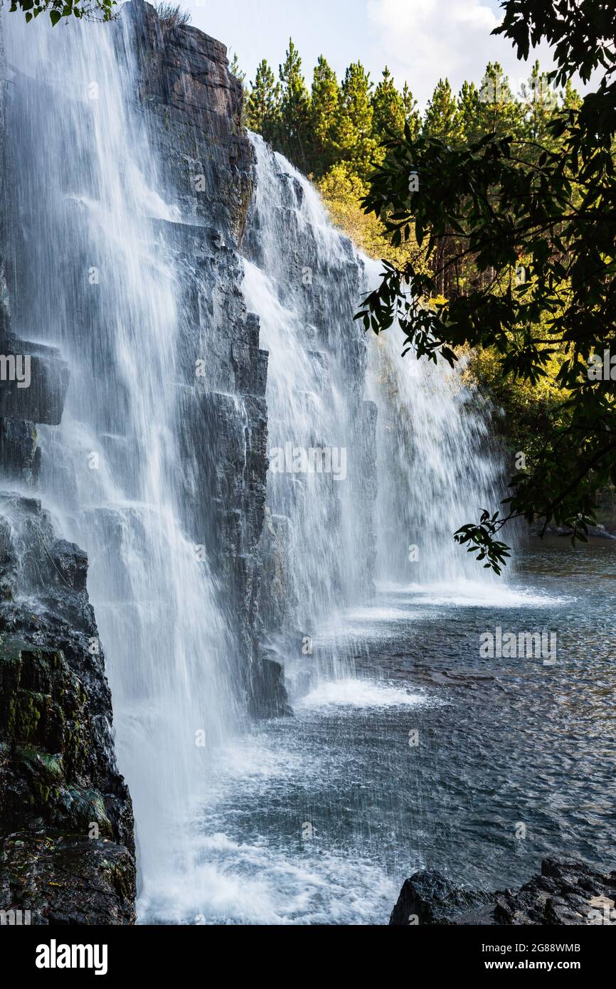 Forest Falls of the Mac Mac River near Sabie, Mpumalanga, South Africa ...
