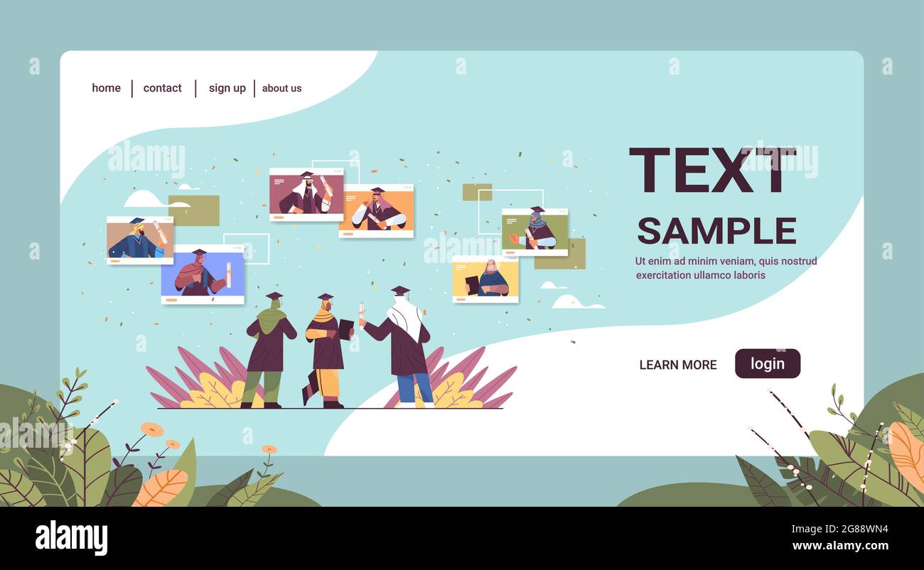 arab graduated students in web browser windowsarabic graduates ...