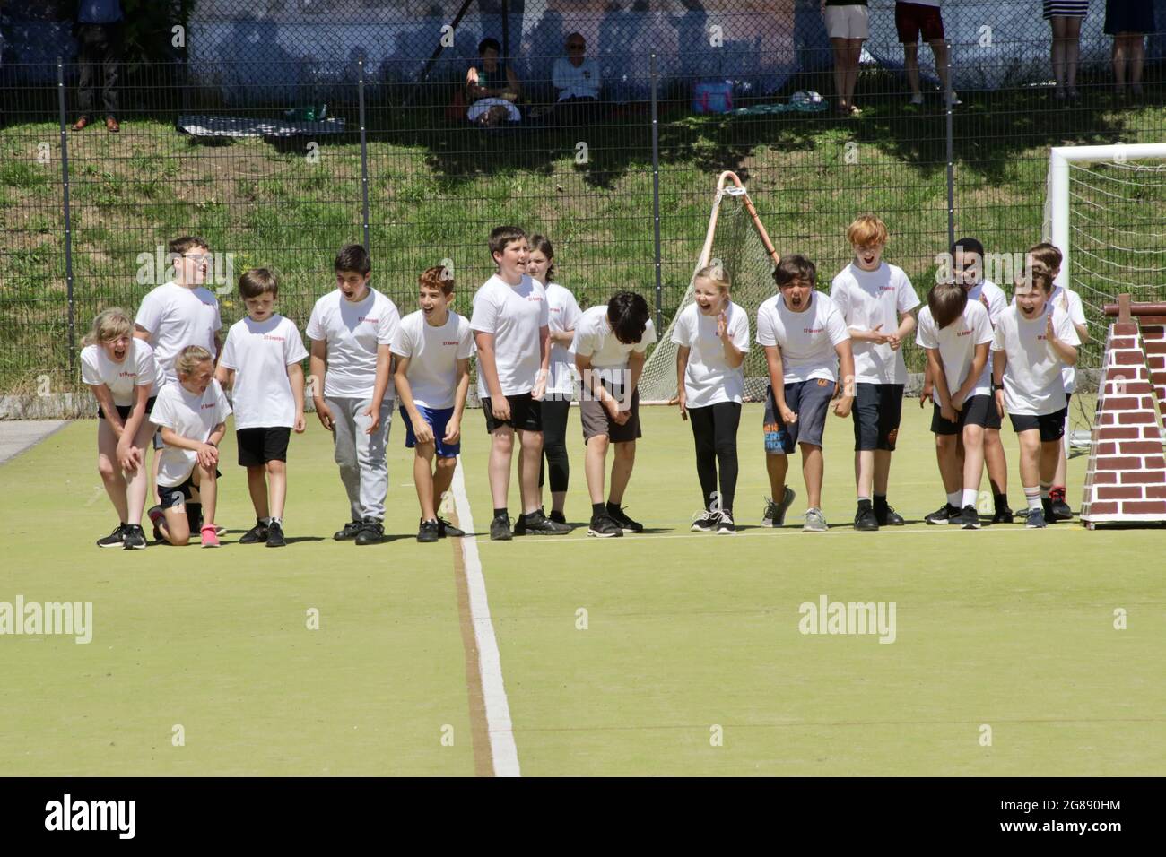 Plymouth, UK. 18th July, 2021. Future Fit Junior Field Gun tournament ...