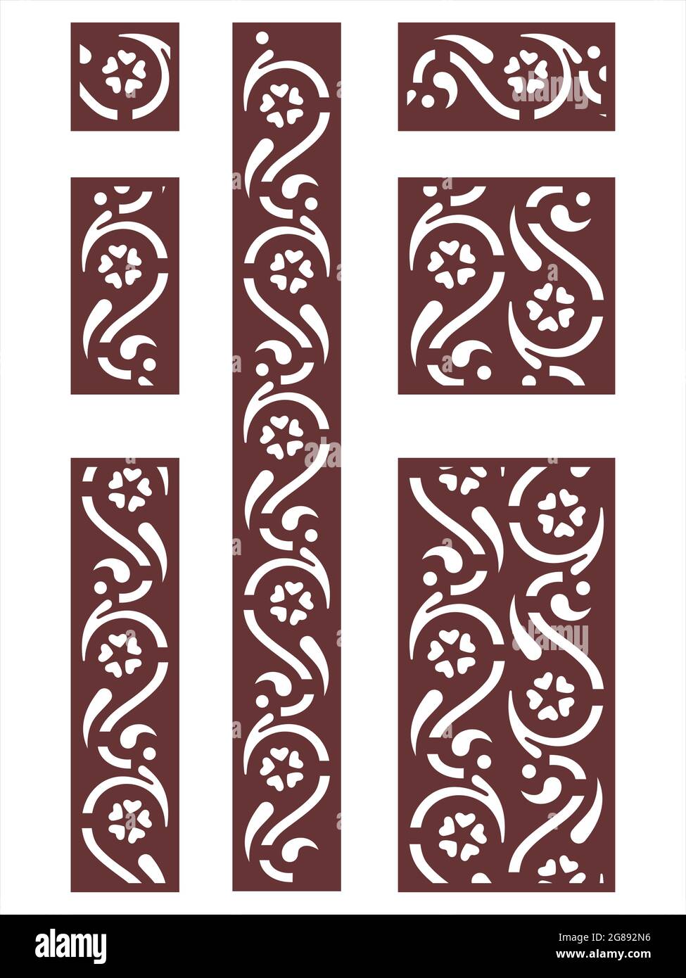 Jali Design for Graphic and Plywood, Partition, Cnc Router Design Foamsheet, Acrylic and CNC ...