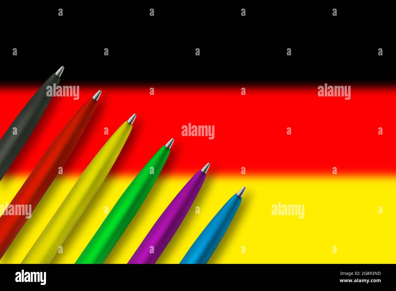 German pencils hi-res stock photography and images - Alamy