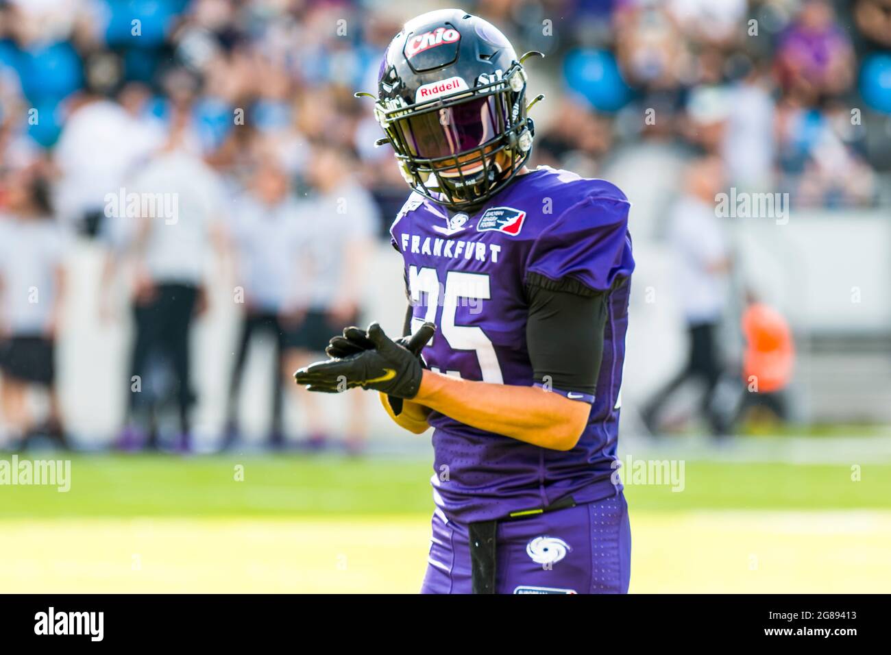 # 25 Benjamin Barnes CB /Frankfurt Galaxy Stock Photo - Alamy