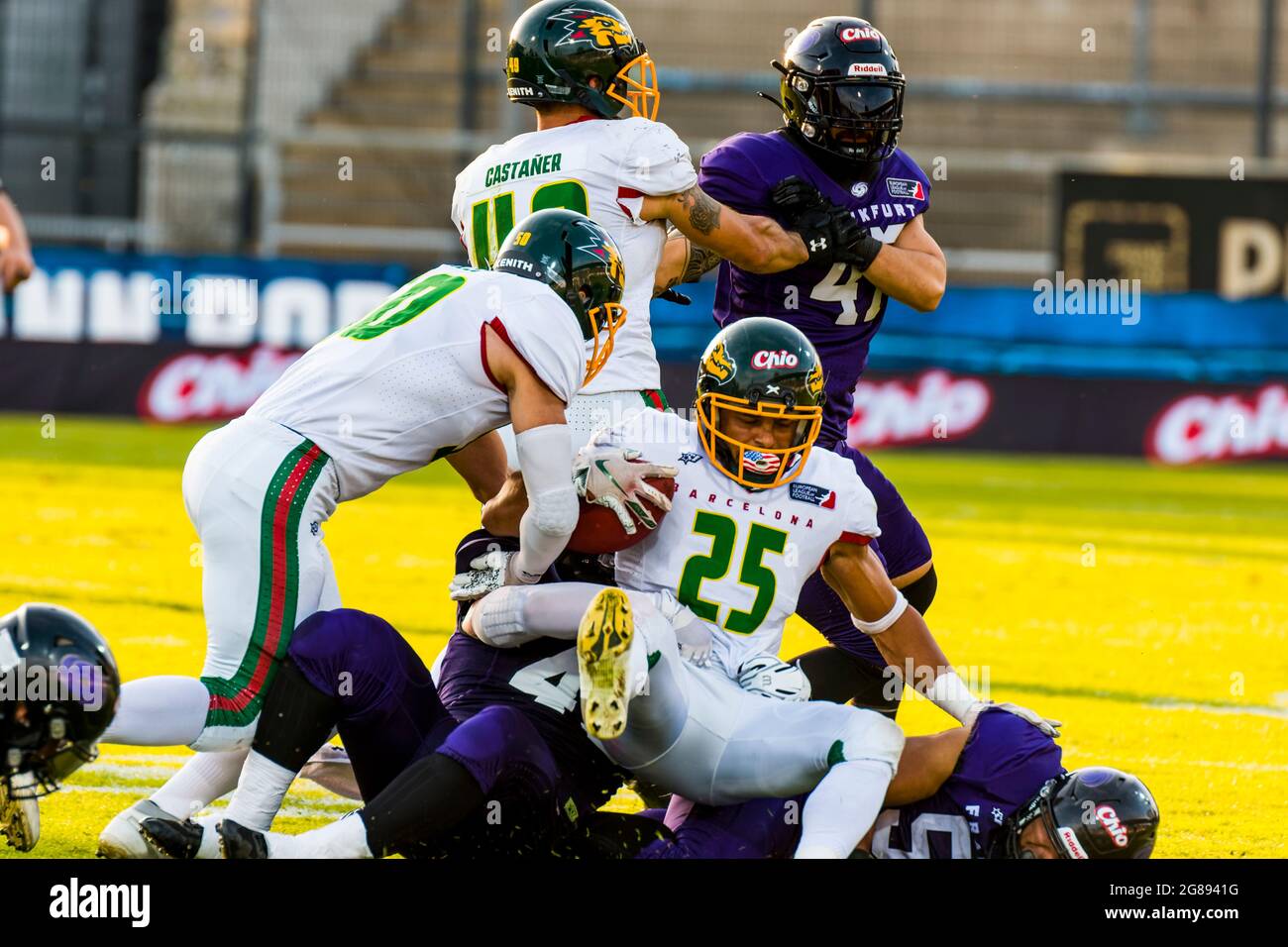 # 25 Niko Lester DB / Barcelona Dragons Stock Photo - Alamy