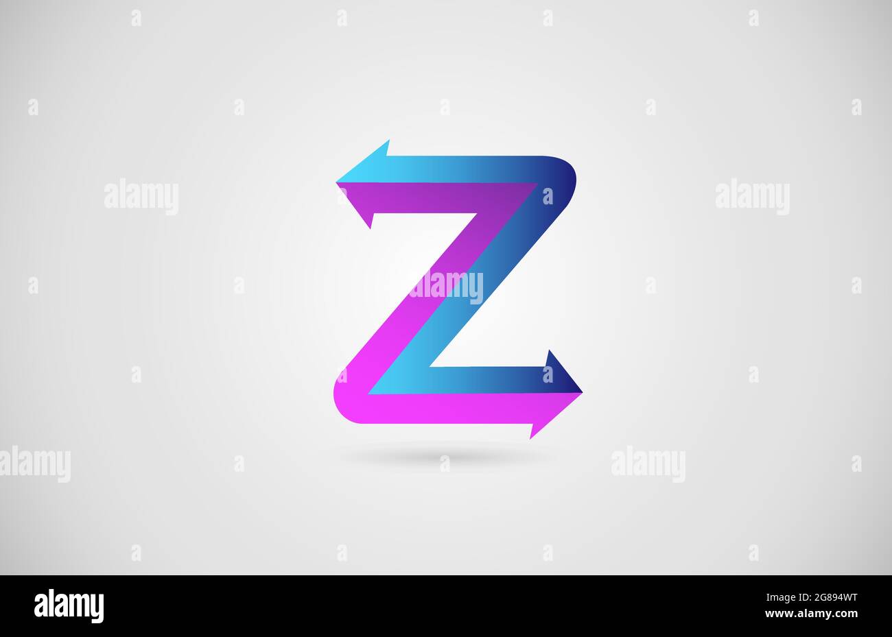 Z arrow Stock Vector Images - Alamy