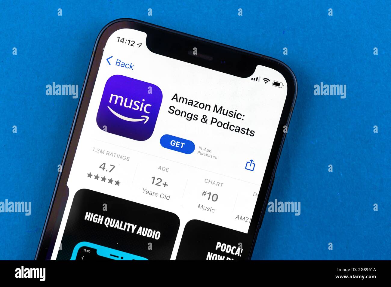 Amazon music app icon hi-res stock photography and images - Alamy
