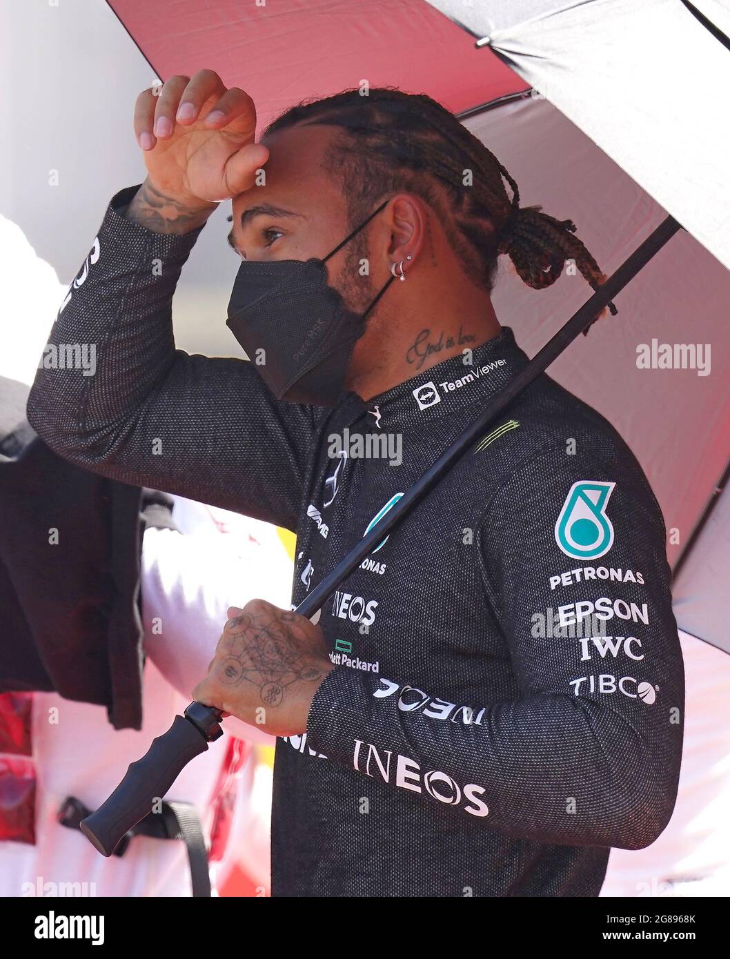 Lewis hamilton silverstone 2021 hi-res stock photography and images - Alamy