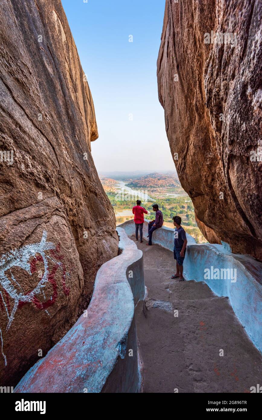 Anjanadri hill hi-res stock photography and images - Alamy