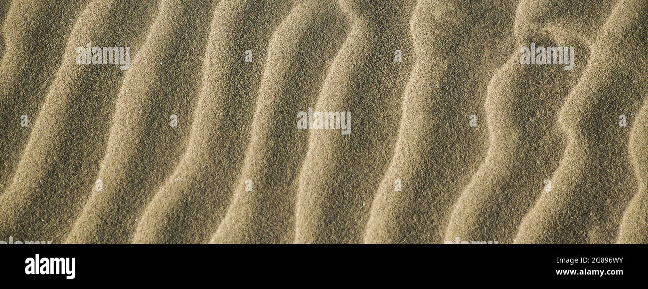 Sand texture detail, banner image with copy space Stock Photo - Alamy