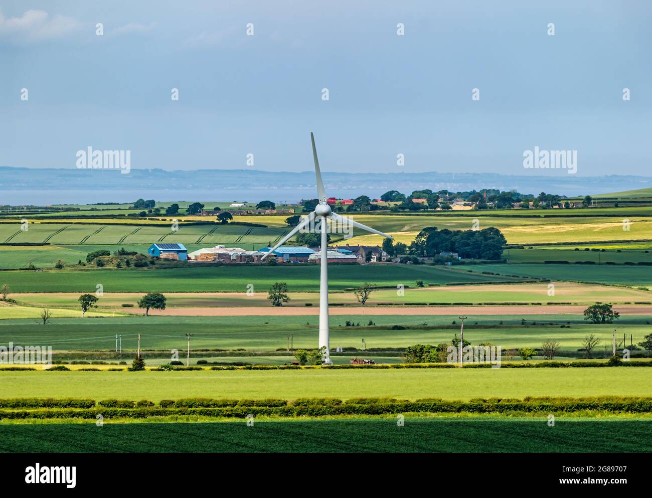 Wind energy landscape hi-res stock photography and images - Alamy