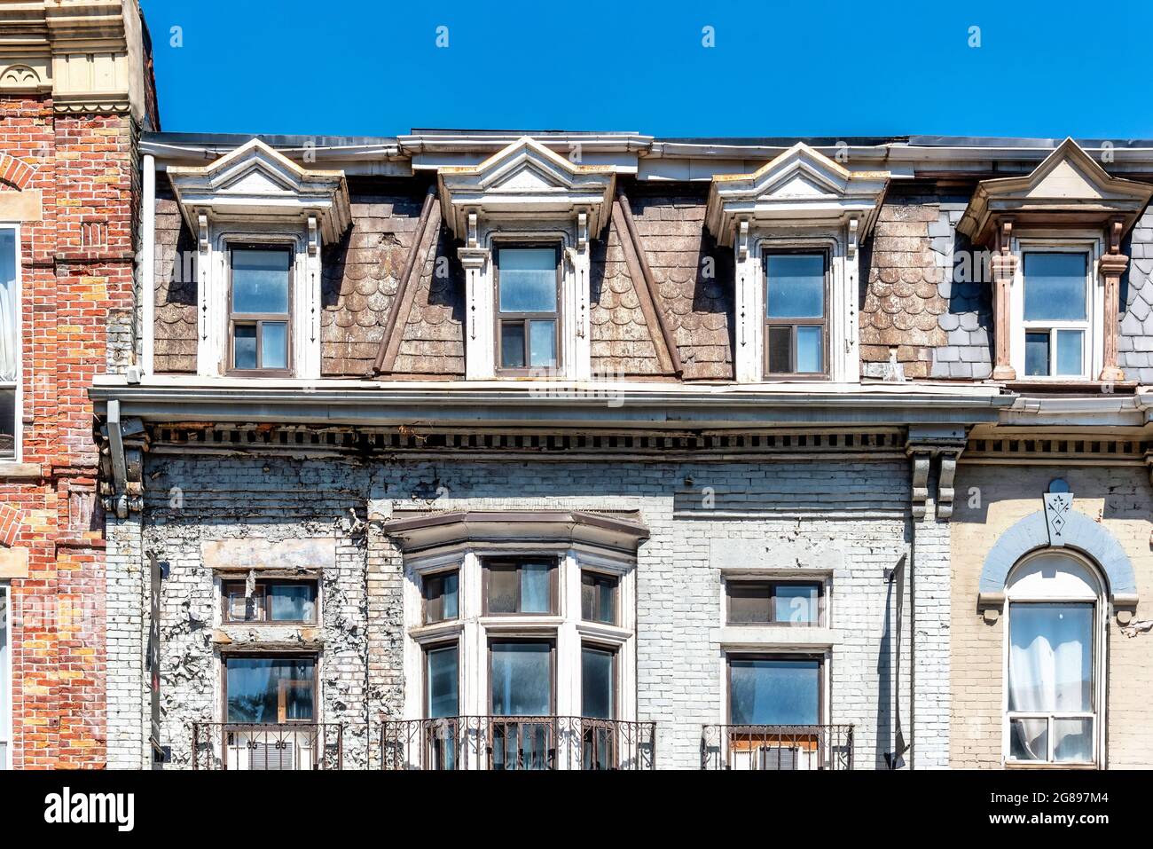 colonial architecture, toronto, canada Stock Photo - Alamy