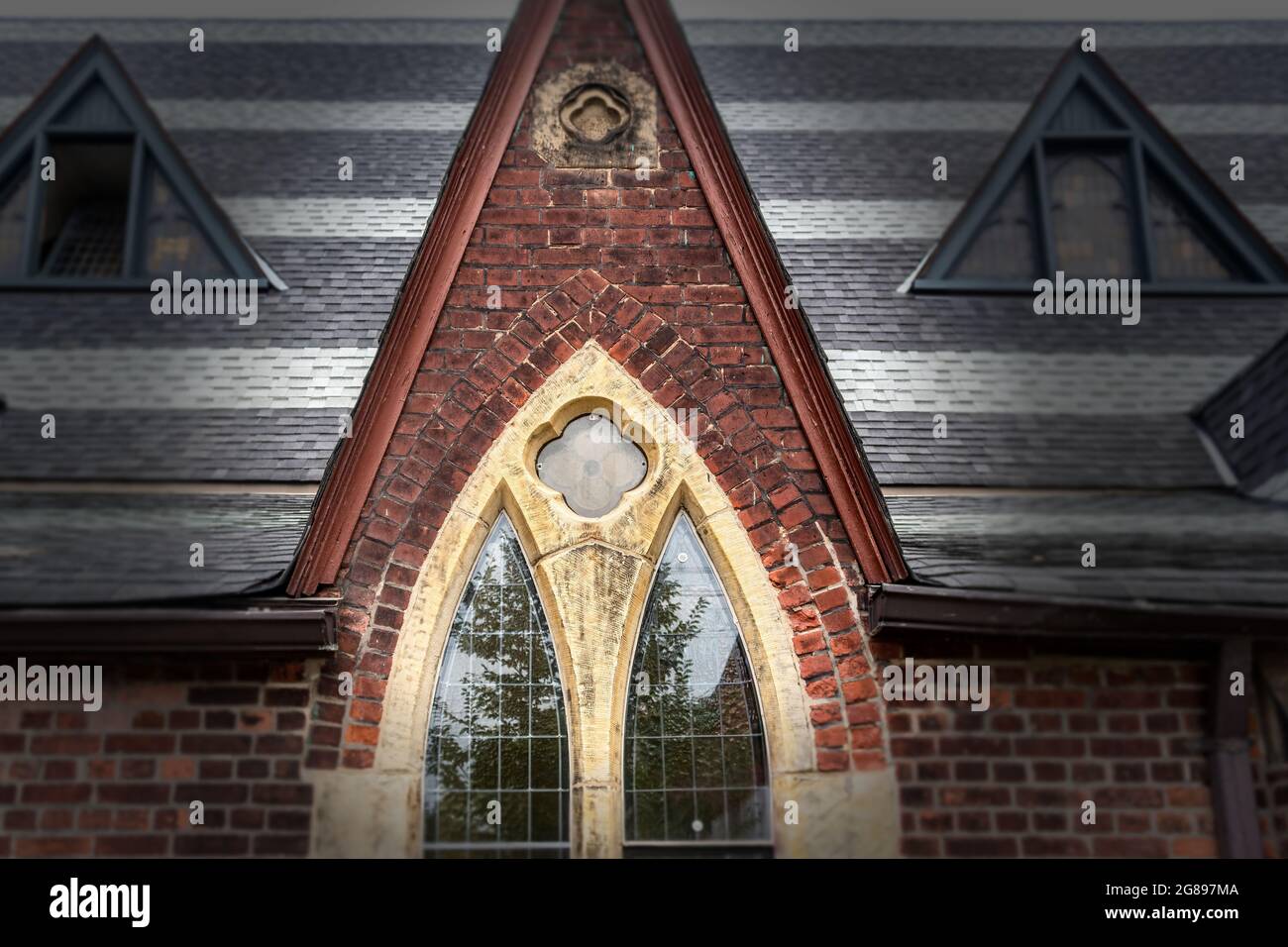 colonial architecture, toronto, canada Stock Photo - Alamy