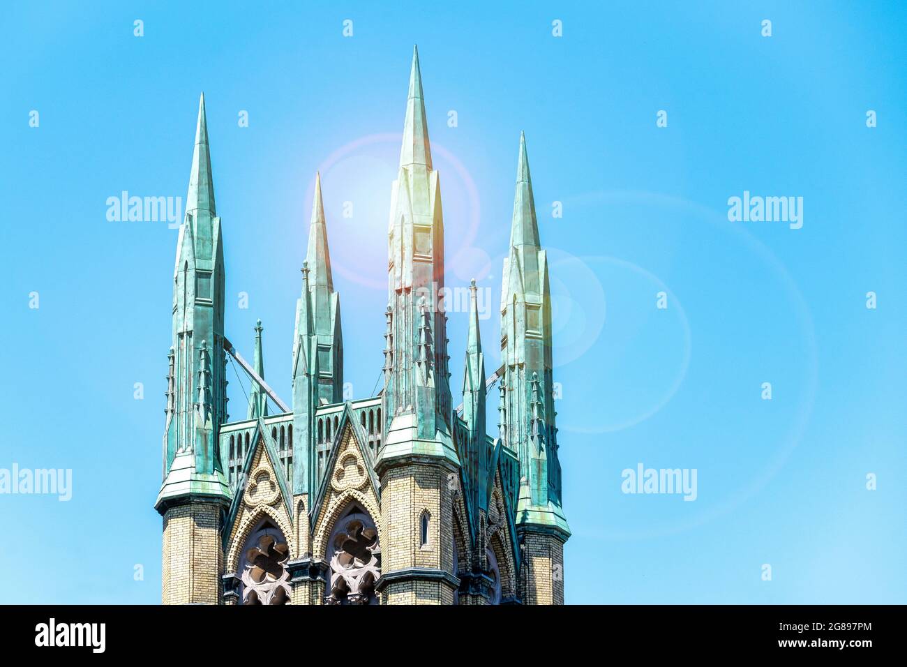 colonial architecture, toronto, canada Stock Photo - Alamy