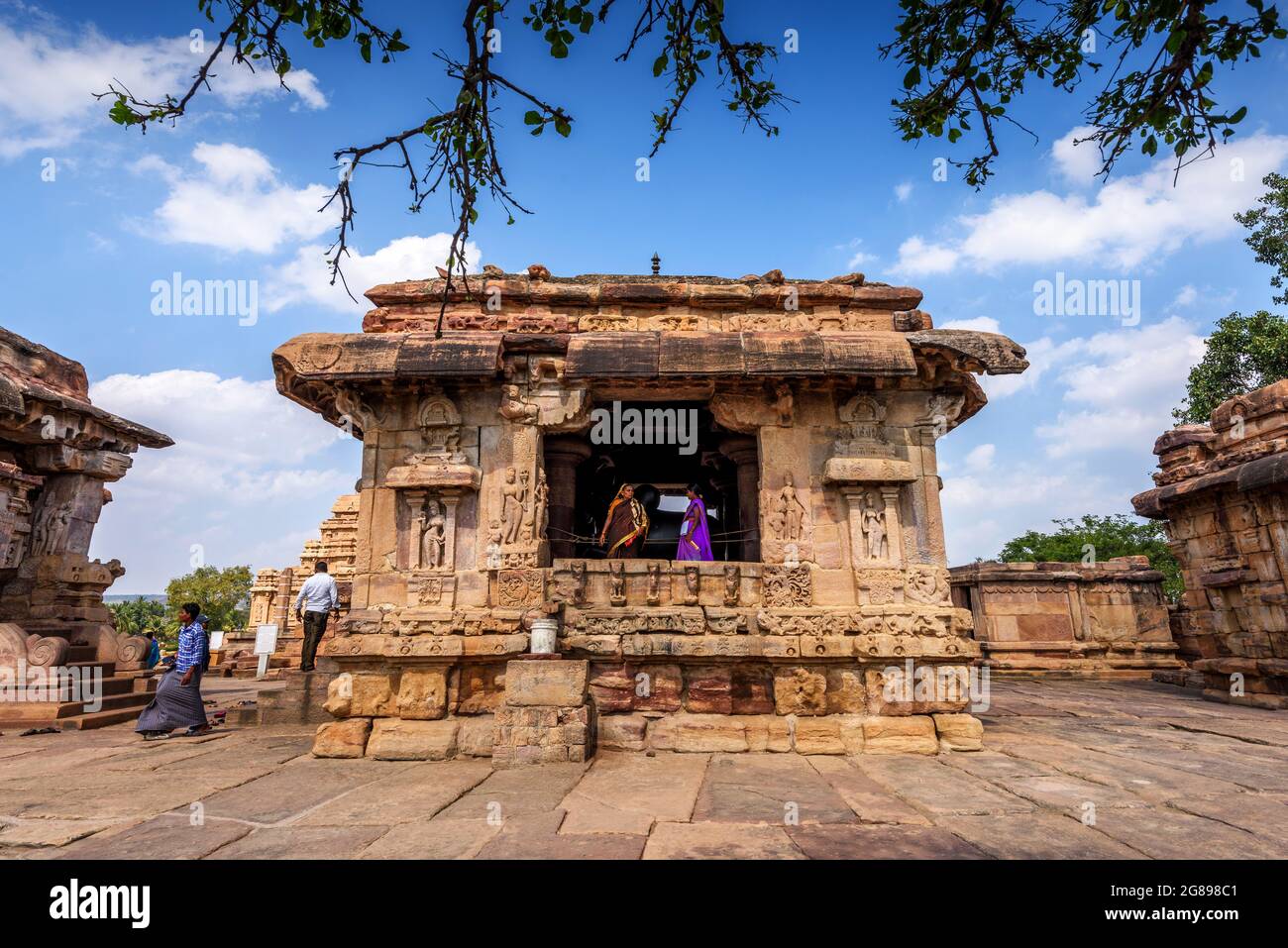 Pattadakal, Karnataka, India - January 11, 2020 : The Mahanandi Temple ...