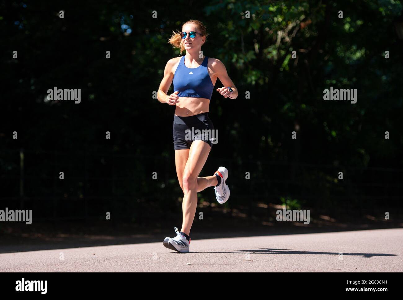 Battersea Park, United Kingdom. 18 July, 2021. Stephanie Davis Team GB ...